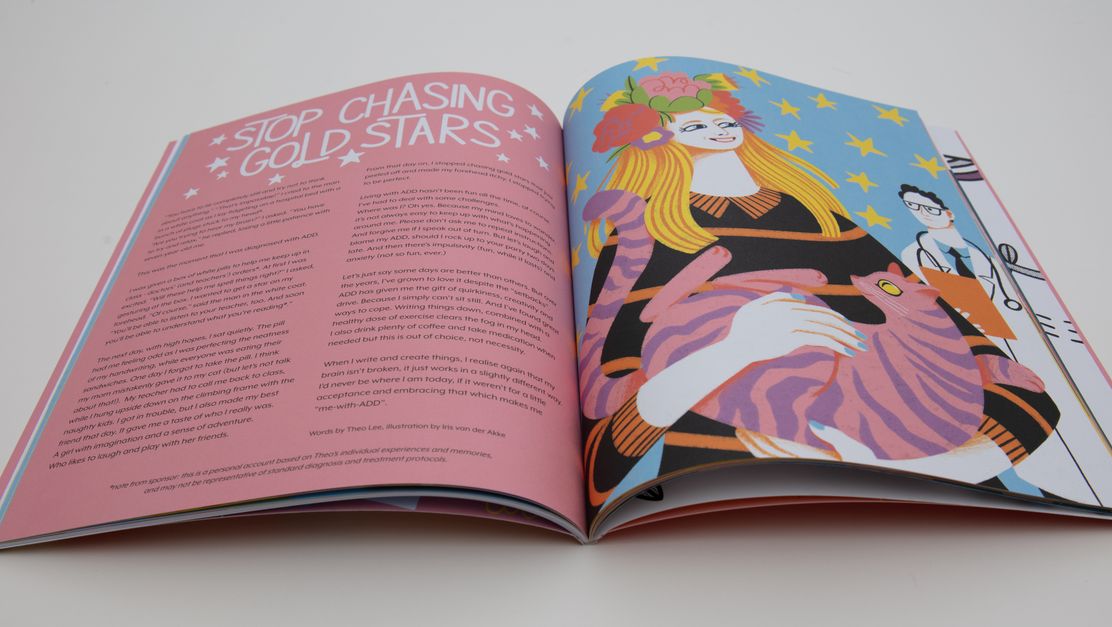 LSN : News : A book created for and by people with ADHD