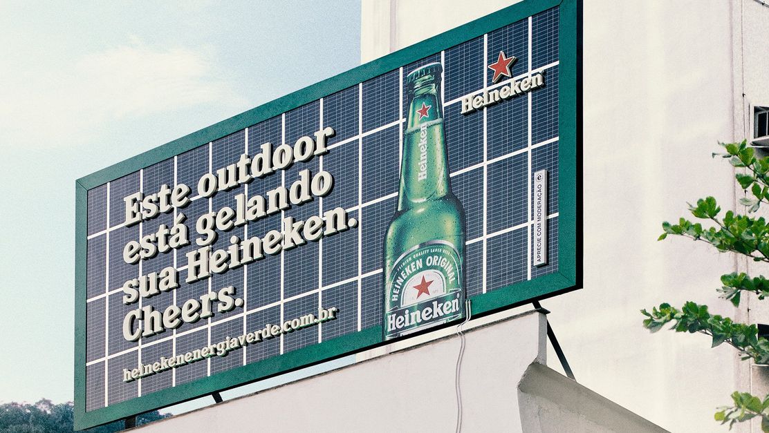 LSN : Daily Signals : Heineken's solar-powered billboard cools down beer